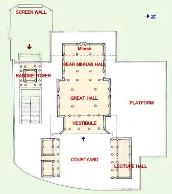 Plan of Great Mosque