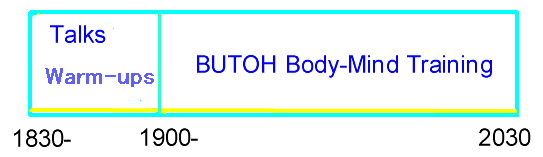 GooSayTen Butoh Lesson in Sapporo, Japan