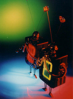 These Work's light changes with audience " ACTION